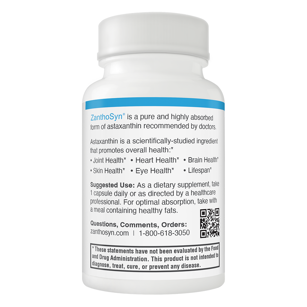 ZanthoSyn - Astaxanthin Supplement for Overall Health and Longevity